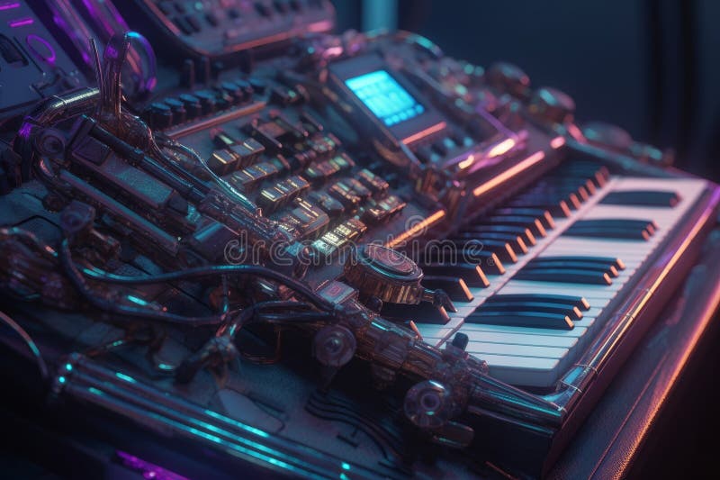 Musical Instrument Closeup. Generate Ai Stock Illustration ...