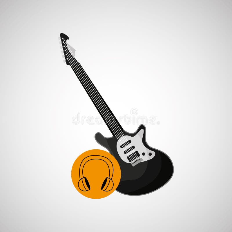 Musical instrument design stock illustration. Illustration of ...