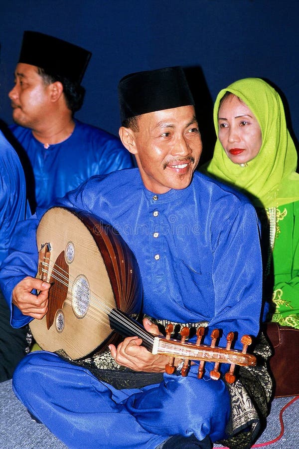 Musical Instrument Gambus editorial stock photo. Image of music - 26887313