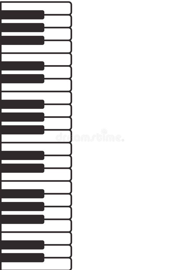 Musical Instrument Pattern Piano Keyboard Stock Vector - Illustration ...