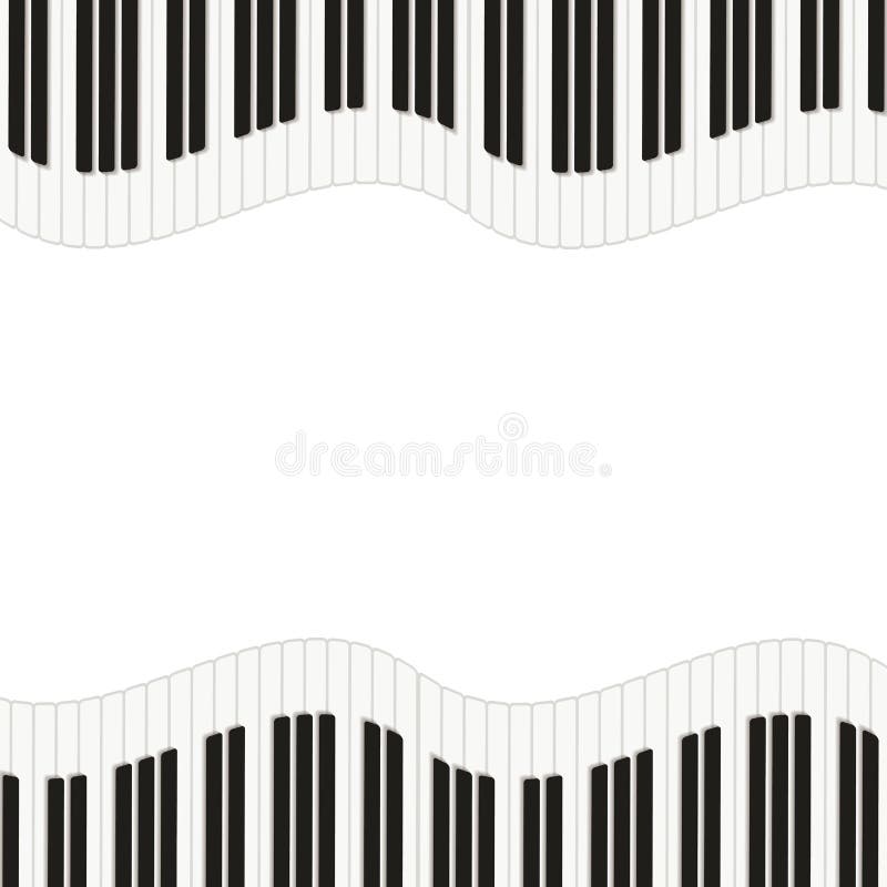 Musical Instrument Pattern Piano Keyboard Stock Vector - Illustration ...