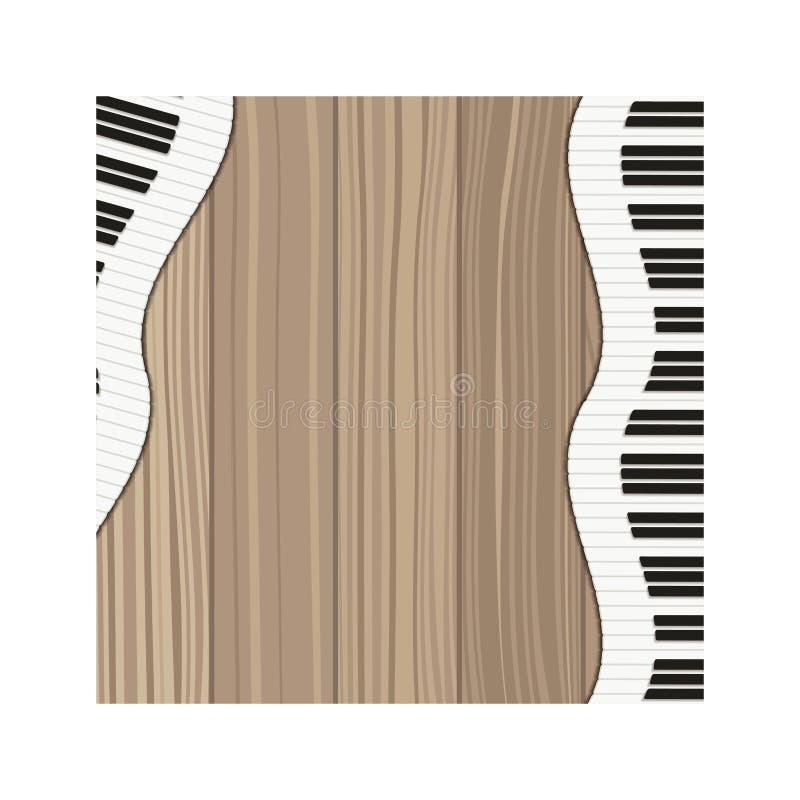 Musical Instrument Pattern Piano Keyboard Stock Vector - Illustration ...