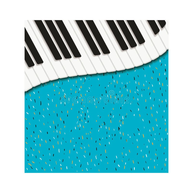 Musical Instrument Pattern Piano Keyboard Stock Vector - Illustration ...