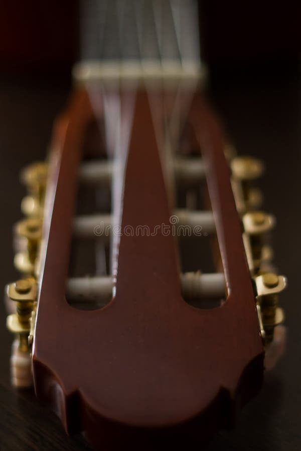 Musical Instrument Six-string Guitar Flamenco Stock Photo - Image of ...