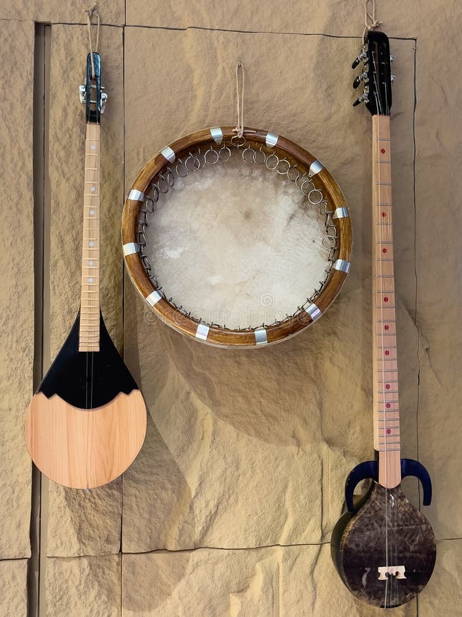 Musical Instruments on Display Stock Image - Image of strings, objects ...