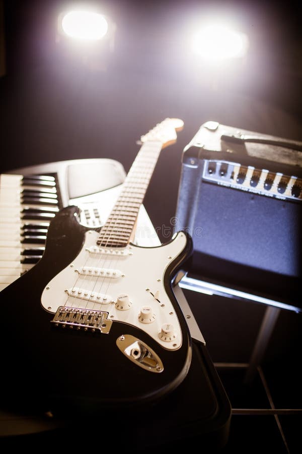 Musical instruments stock image. Image of guitar, band - 59496829