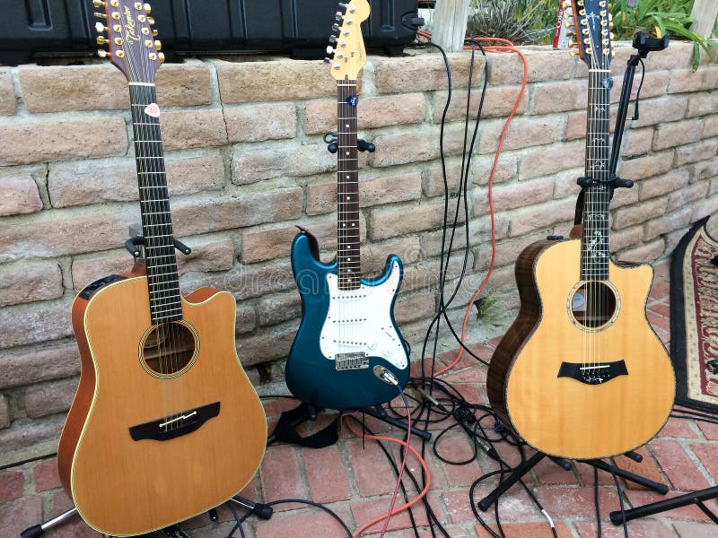 Musical Instruments Guitar String Style Stock Image - Image of ...