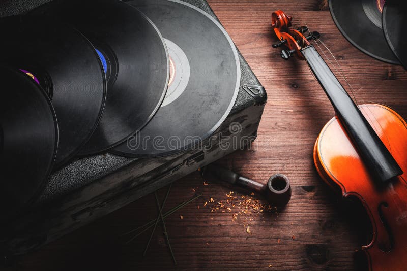 Musical Instruments and Old Objects Stock Photo - Image of pipe, style ...