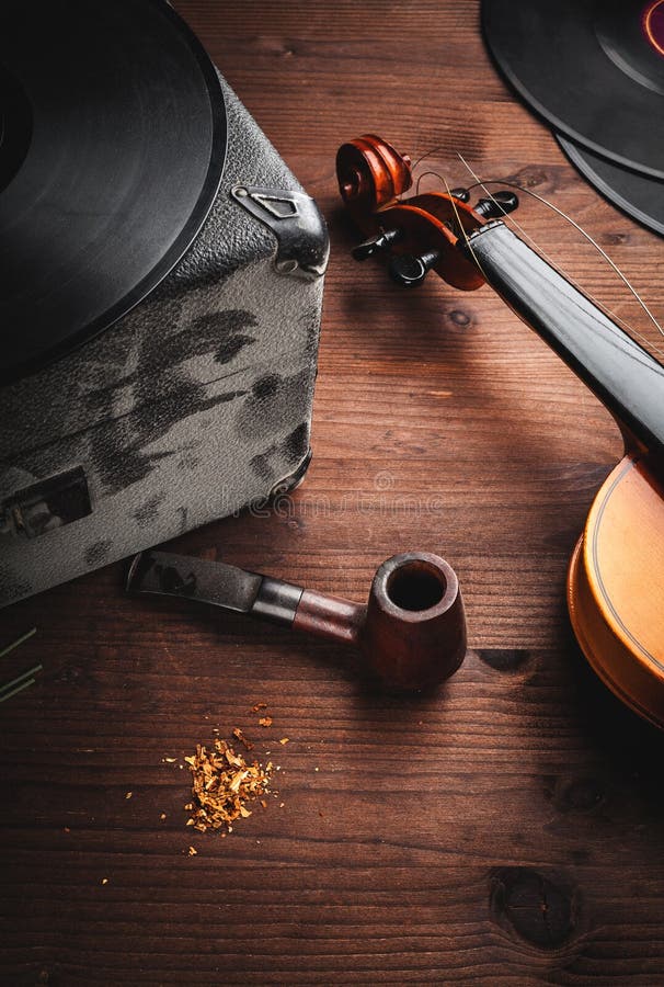 Musical Instruments and Old Objects Stock Image - Image of seventies ...
