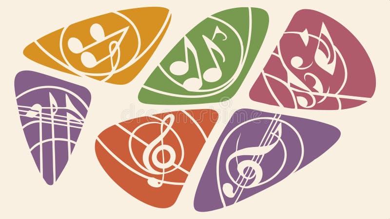 Musical Instruments Pattern, Music Background, Audio and Melody Design ...
