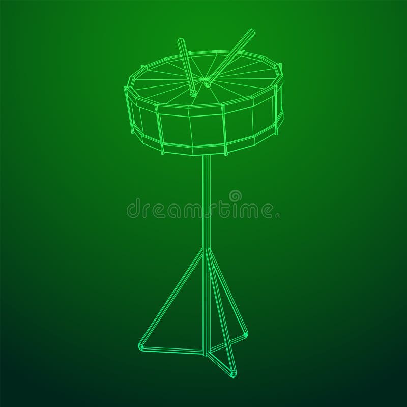 Musical Instruments Set. Rock Band Drum. Percussion Musical Instrument ...