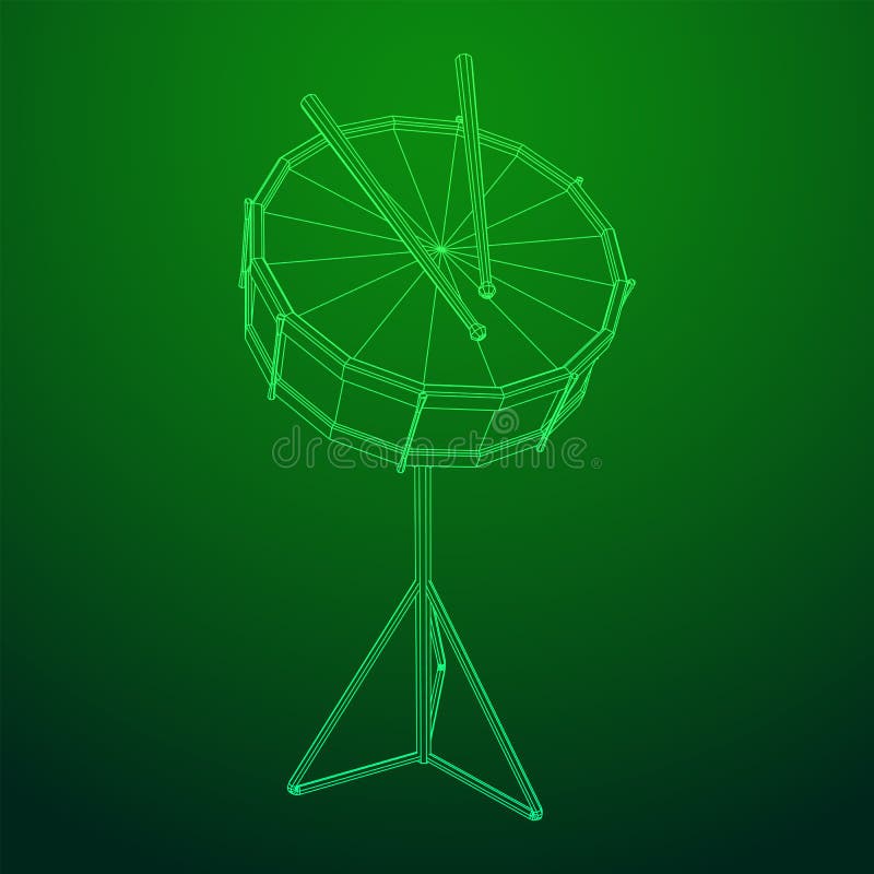 Musical Instruments Set. Rock Band Drum. Percussion Musical Instrument ...