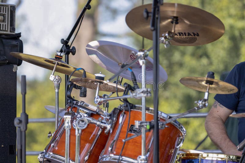 Musical Instruments, Concert, Scene, Stage, Performance Stock Photo ...