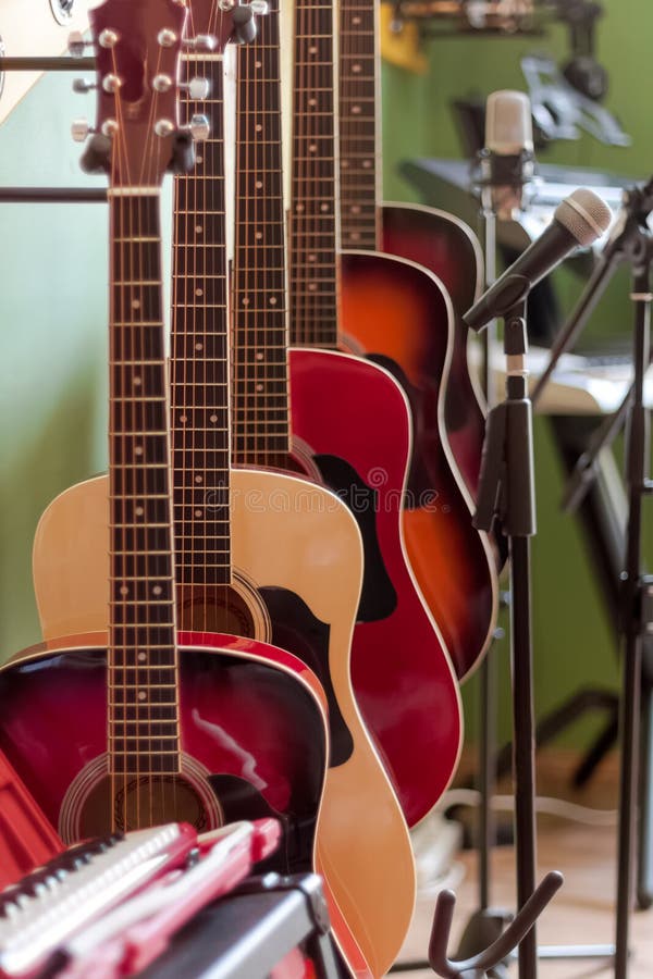 Musical instruments stock image. Image of acoustic, beautiful - 35865399