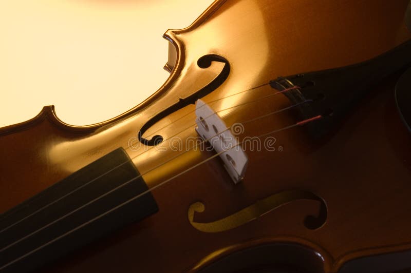 Musical Instruments: Violin Close Up (2 ) Stock Image - Image of ...