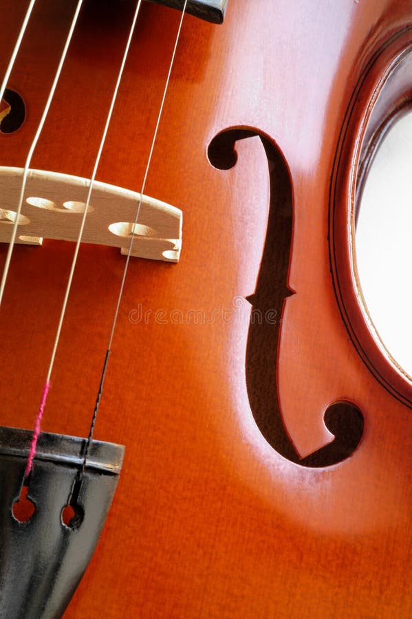 Musical Instruments: Violin Closeup Stock Photo - Image of stringed ...