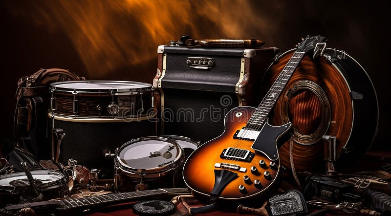 Musical Instruments, Musical Instruments Wallpaper, Abstract Music ...