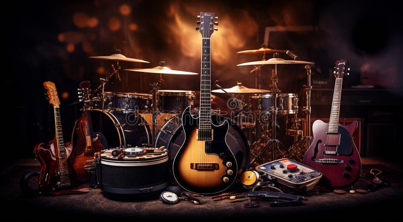 Musical Instruments, Musical Instruments Wallpaper, Abstract Music ...