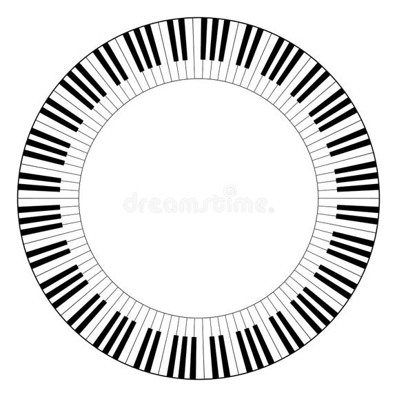 Keyboard Border Frame Stock Illustrations – 929 Keyboard Border Frame ...