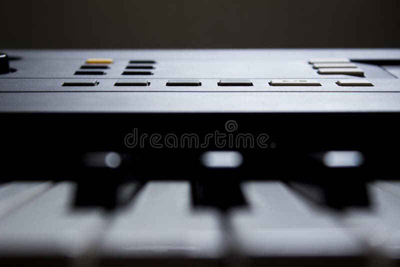 Musical keyboard stock image. Image of abstracto, center - 120789433