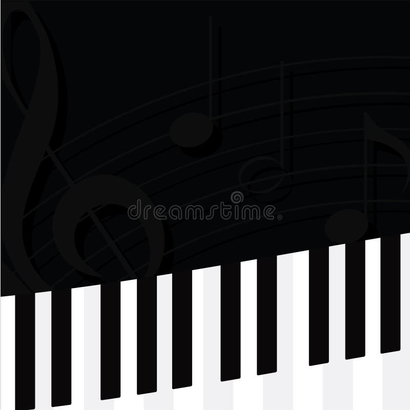 Musical keyboard image stock vector. Illustration of clipart - 191347868