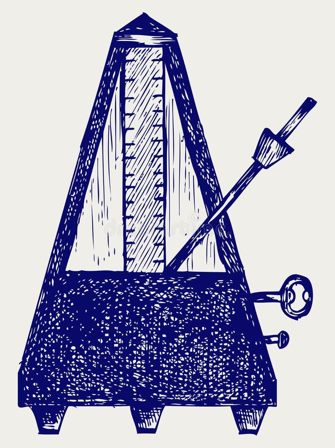 Metronome Sketch Stock Illustrations – 245 Metronome Sketch Stock ...