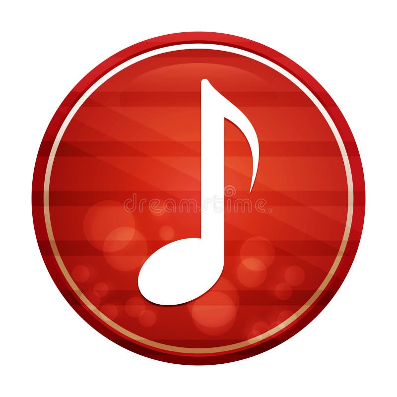 Red Button Musical Note Stock Illustrations – 757 Red Button Musical ...