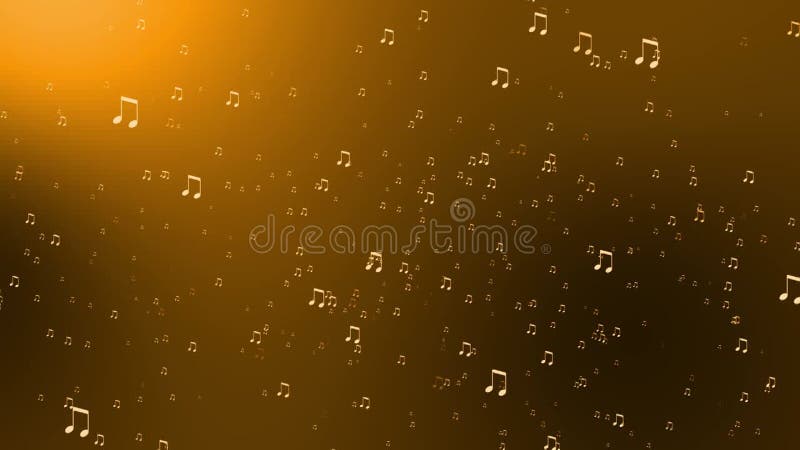 Musical Note Particle Gradation Animation Motion Graphics Stock Footage ...