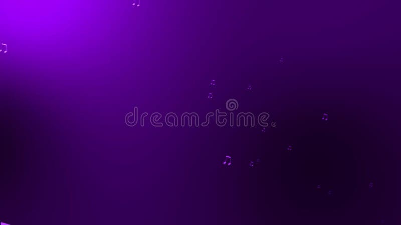 Musical Note Particle Gradation Animation Motion Graphics Stock Footage ...