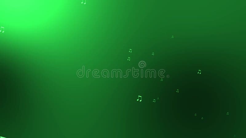 Musical Note Particle Gradation Animation Motion Graphics Stock Footage ...