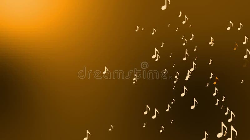 Musical Note Particle Gradation Animation Motion Graphics Stock Footage ...