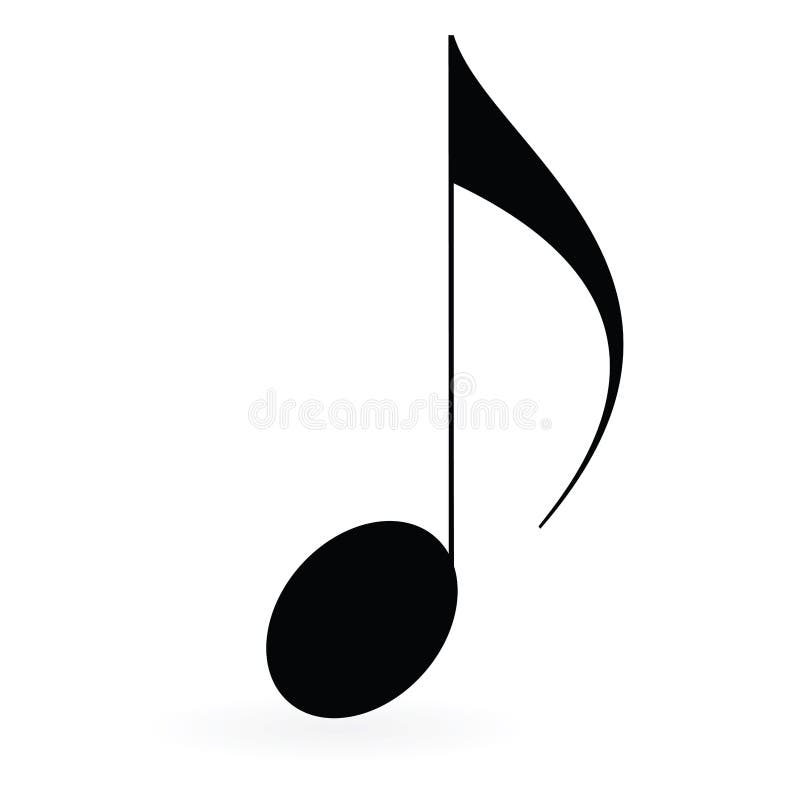 Musical note. Raster #1 #1 stock illustration. Illustration of artistic ...