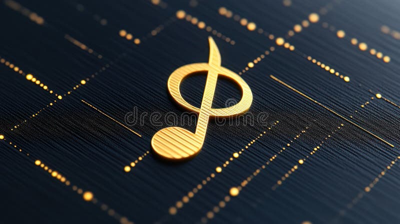 Musical Note Sticker Background - Decorative Music Theme for Design and ...