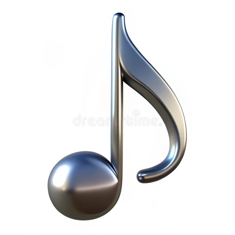Musical note symbol stock illustration. Illustration of icon - 368278855