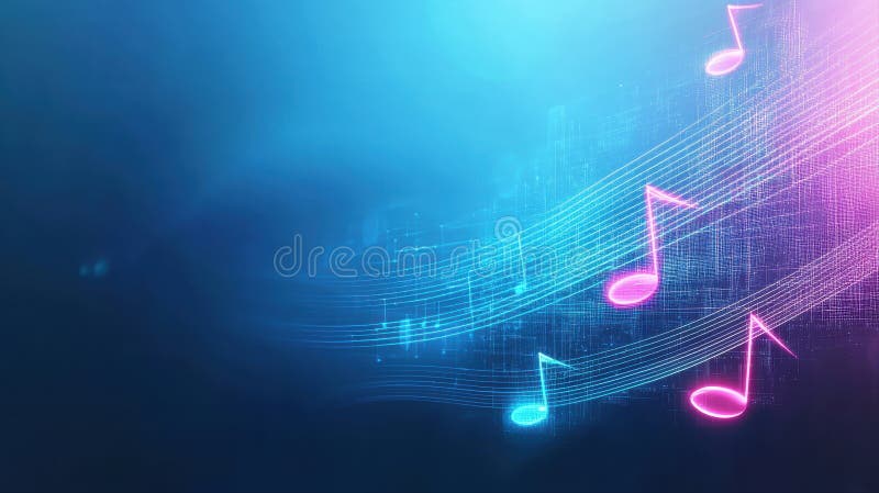 Musical Note Symbolizing Innovation in Business and Technology Concepts ...