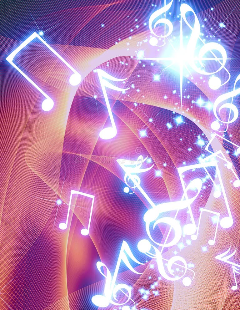 Artistic Musical Notes Stock Illustrations – 25,419 Artistic Musical ...