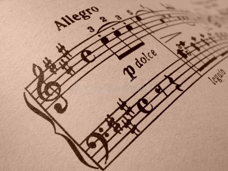 Musical notes stock image. Image of harmony, notes, octave - 13010779