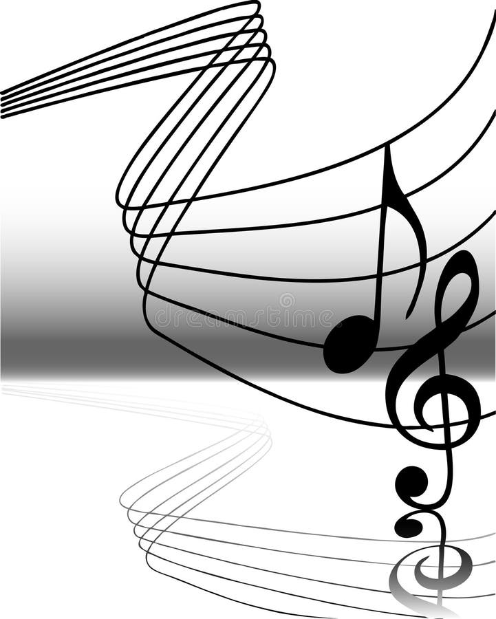 Musical notes 5 stock vector. Illustration of design, event - 5249163