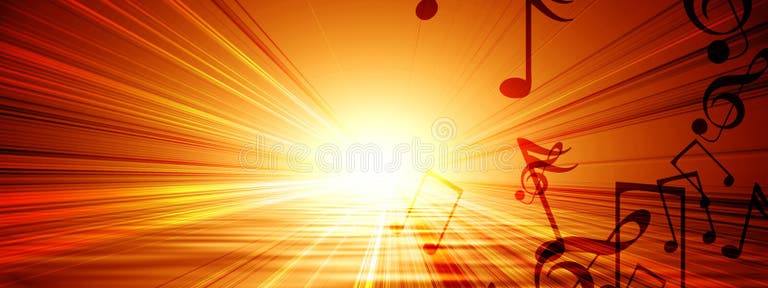 Musical Notes Glow Background Stock Illustrations – 1,341 Musical Notes ...