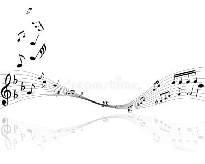 Flowing Musical Notes Stock Illustrations – 2,627 Flowing Musical Notes ...