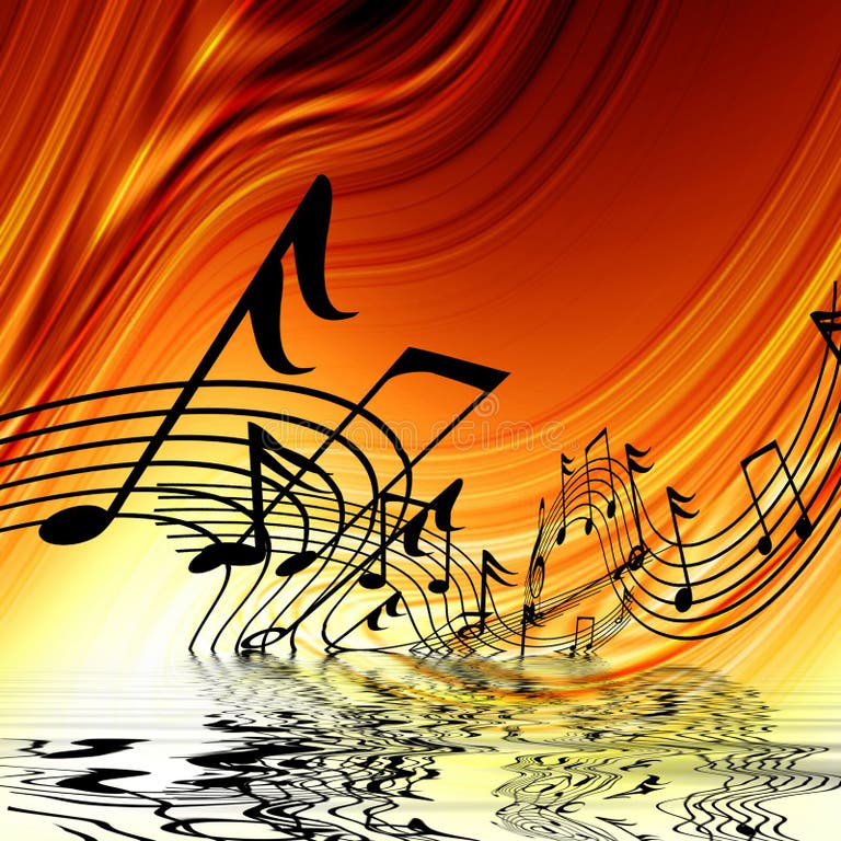 Flowing Musical Notes Stock Illustrations – 3,175 Flowing Musical Notes ...