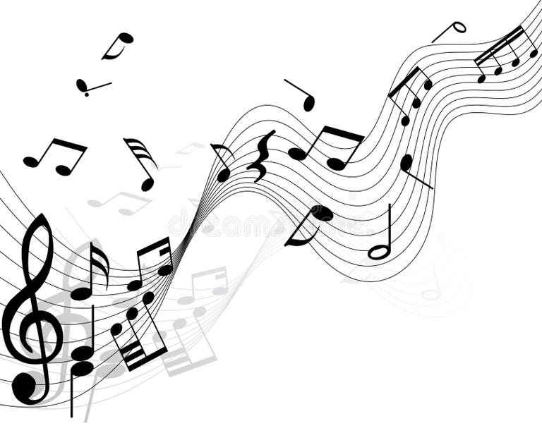 Musical Notes Shadows Stock Illustrations – 538 Musical Notes Shadows ...