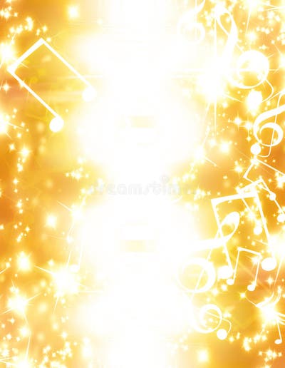 Golden Metal Musical Notes Stock Illustrations – 506 Golden Metal ...