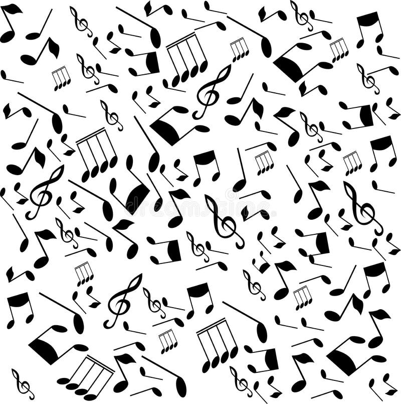 Musical notes stock vector. Illustration of orchestra - 49917962