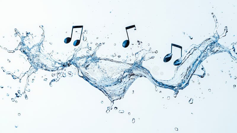 Harmonious Musical Flow Notes Motion Stock Photos - Free & Royalty-Free ...