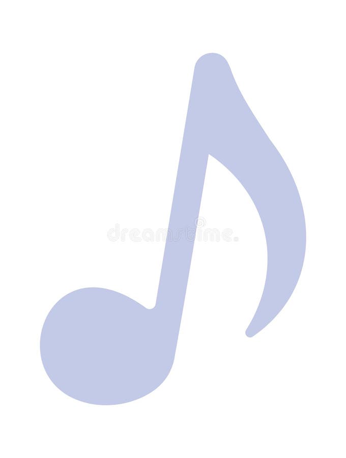 Musical Notes Flat Icon Sing Song Stock Vector - Illustration of ...