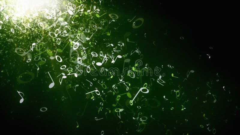 Musical Notes Blue Falling stock video. Video of notes - 51740307