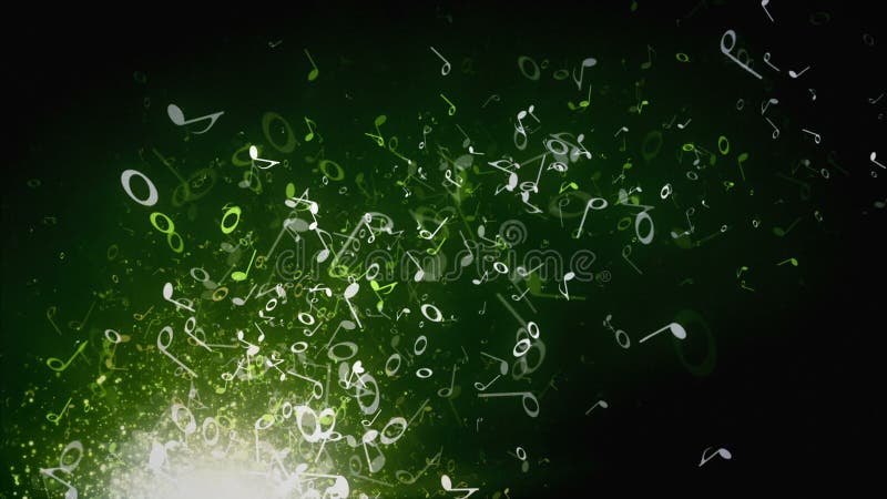 Musical Notes Blue Falling stock video. Video of notes - 51740307