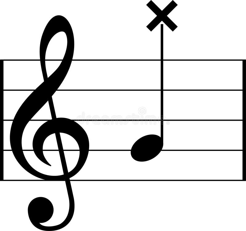 Musical Notes, Keys, Pauses and Other Symbols in the Vector. a Complete ...