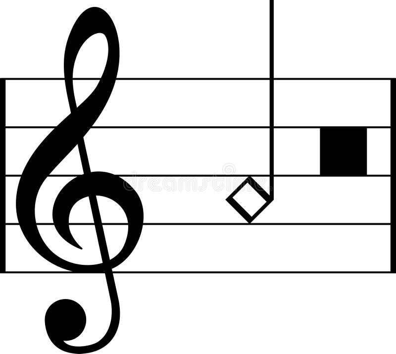 Musical Notes, Keys, Pauses and Other Symbols in the Vector. a Complete ...